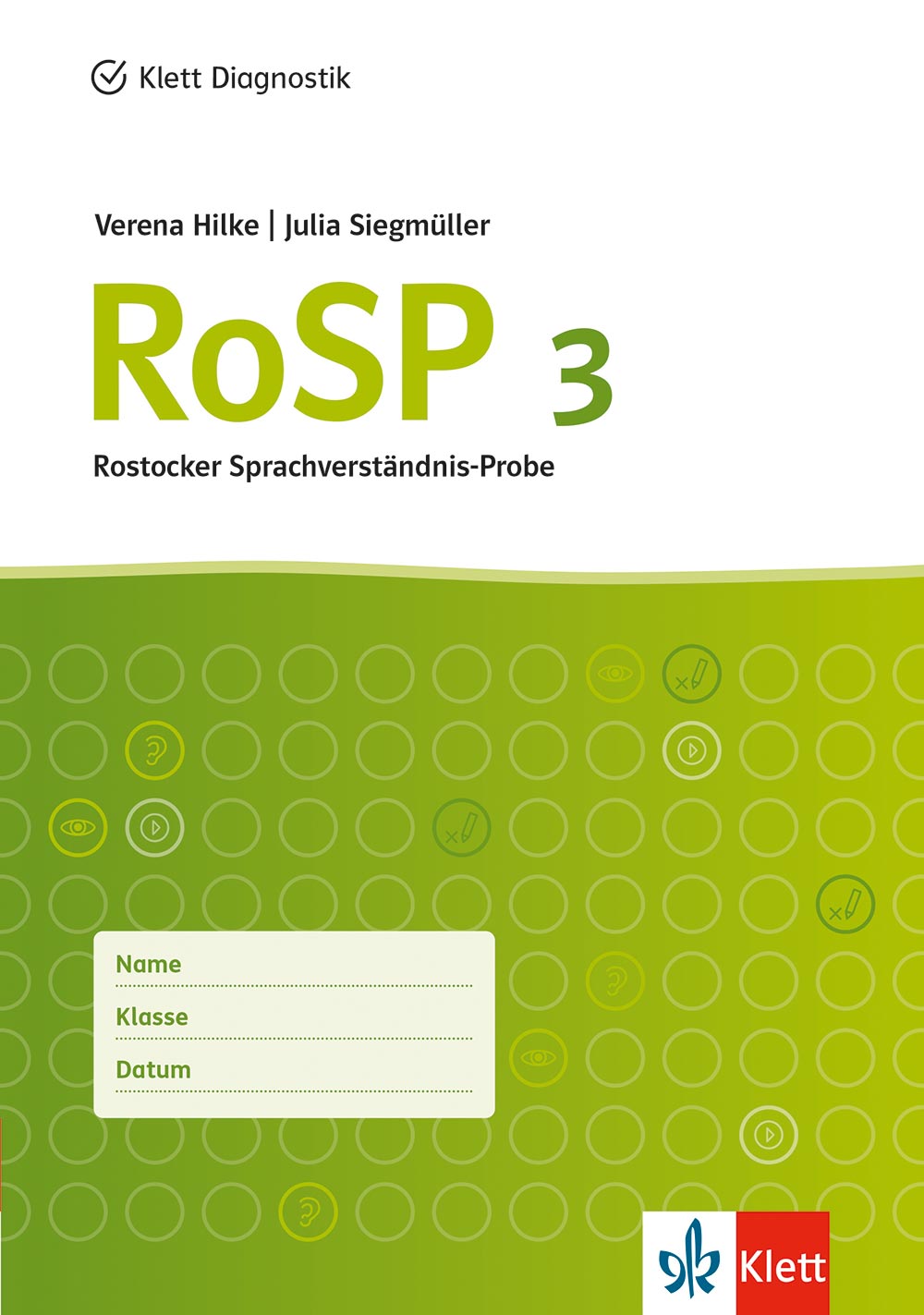 RoSP 3 - Testheft | Sprachverständnis | Kindliche Sprachförderung (und ...