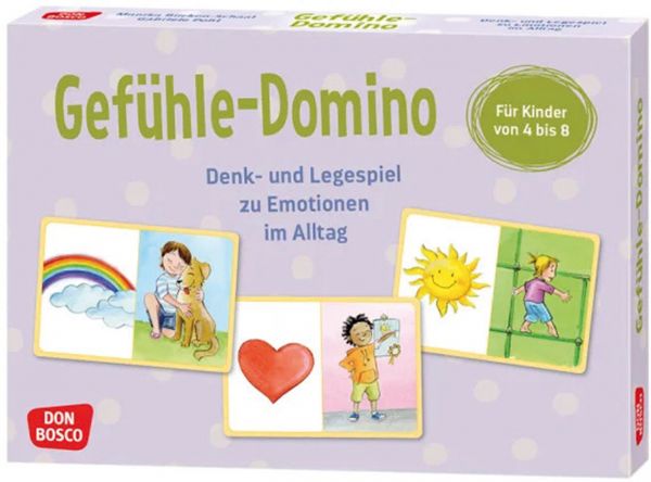 Gefühle-Domino | Wortschatz/Narrativität | Kindliche Sprachförderung ...